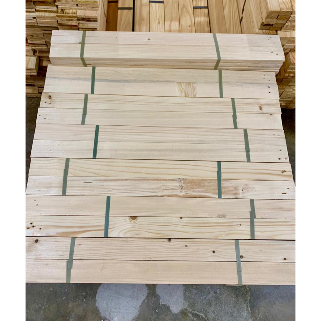 🌲Kayu Pine 3ft x 2.5inch x 10mm siap ketam keliling 🔥🔥 | Shopee Malaysia