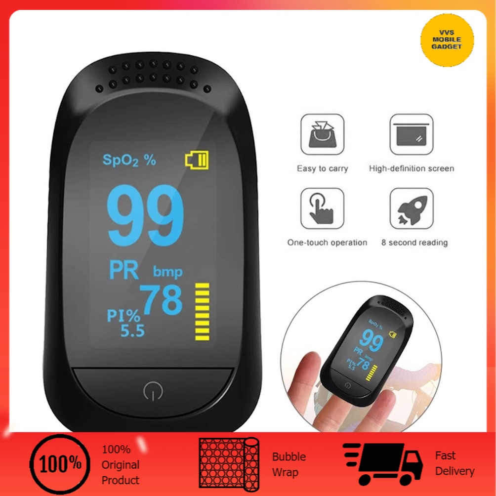 Finger Oximeter Fingertip OLED Screen Pulse Oximeter / Blood Oxygen ...