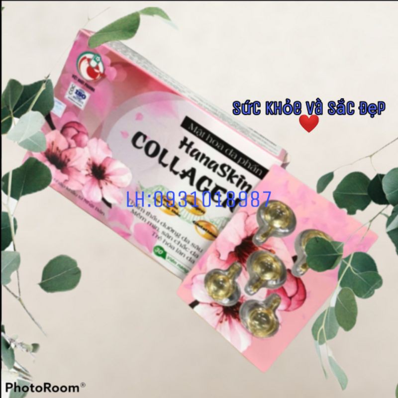 Hana Skin Collagen Collagen Skin Whitening Powder - box of 30 capsules ...