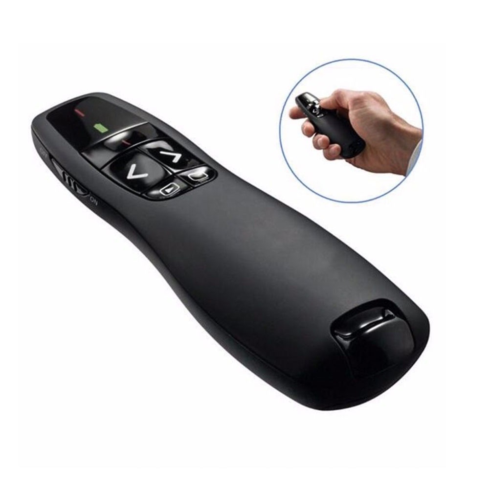 R400 2.4Ghz USB Wireless Presentation Pointer PPT Remote Control ...