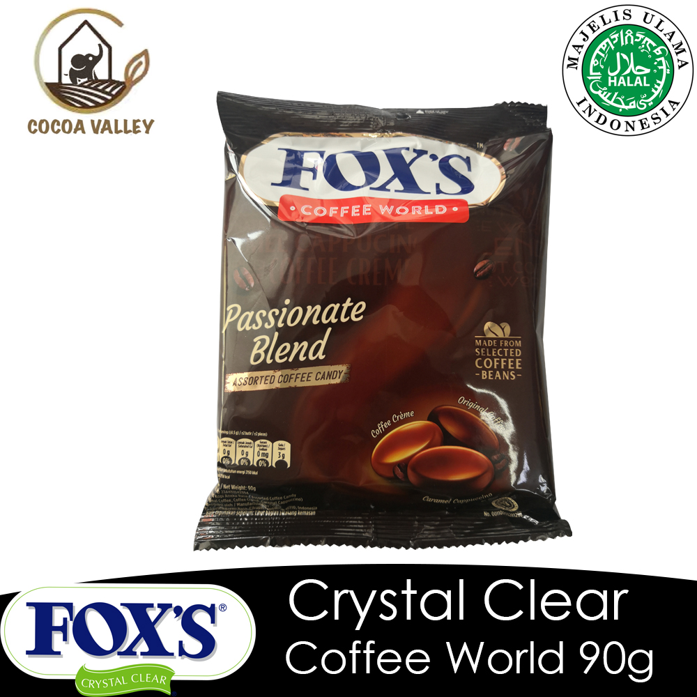 Fox's Coffee World Assorted Coffee Candy 90g (Made in Indonesia ...