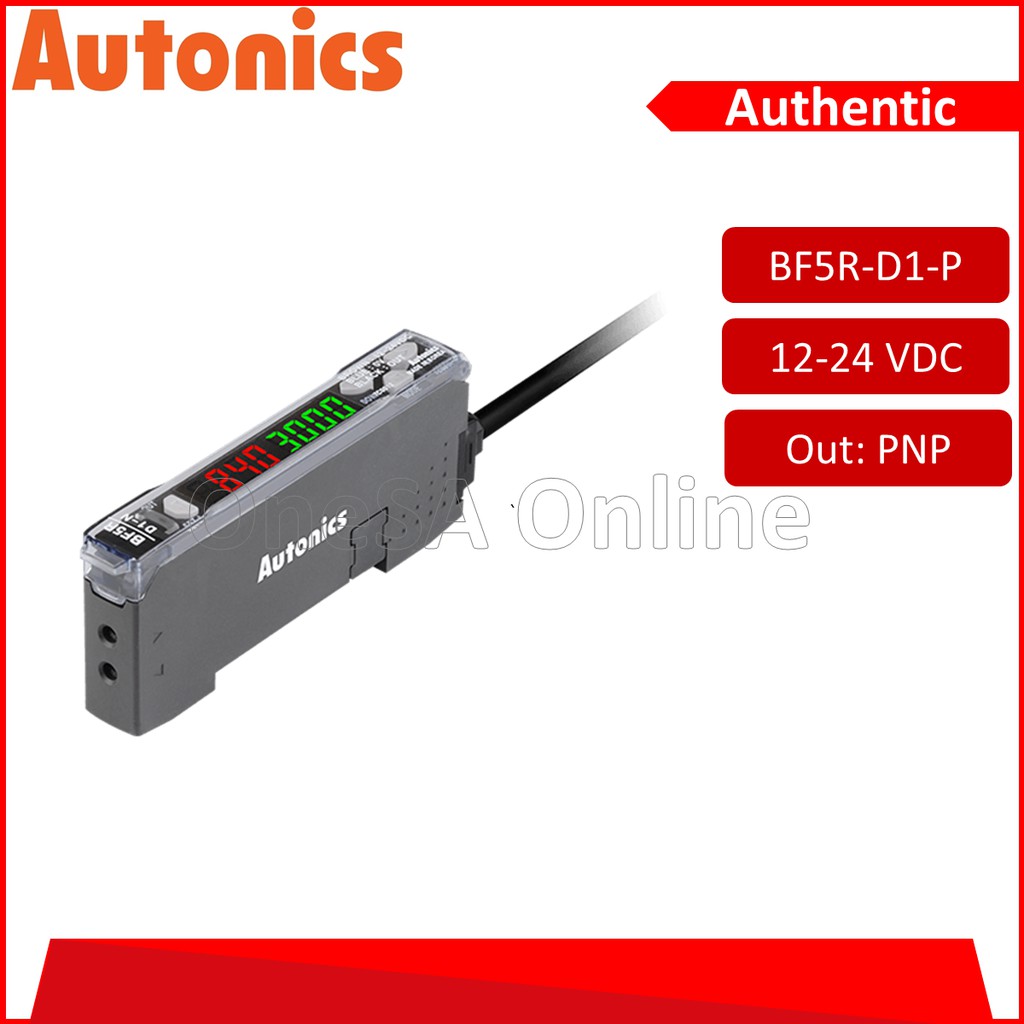 AUTONICS FIBER OPTIC SENSOR DUAL DISPLAY PNP NO(BF5R-D1-P-D12-24) | Shopee Malaysia