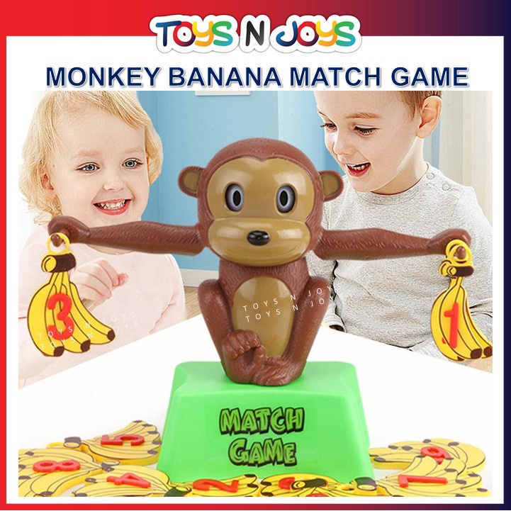 (READY STOCK) MATHERMATIC MONKEY BALANCE MATCH GAME EARLY EDUCATION FOR ...
