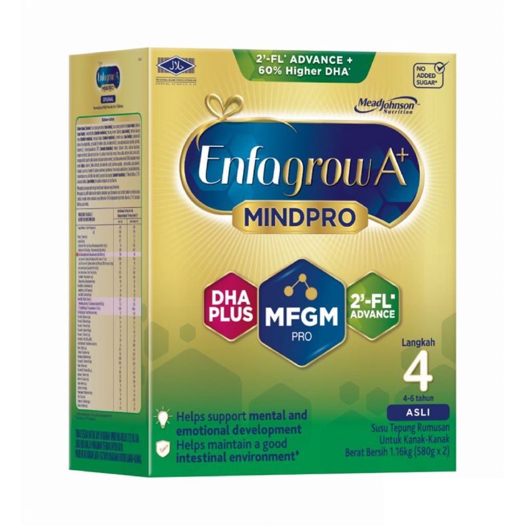 Enfagrow A+ Step 4 (Mindpro 2FL) (1.16kg) Original | Shopee Malaysia