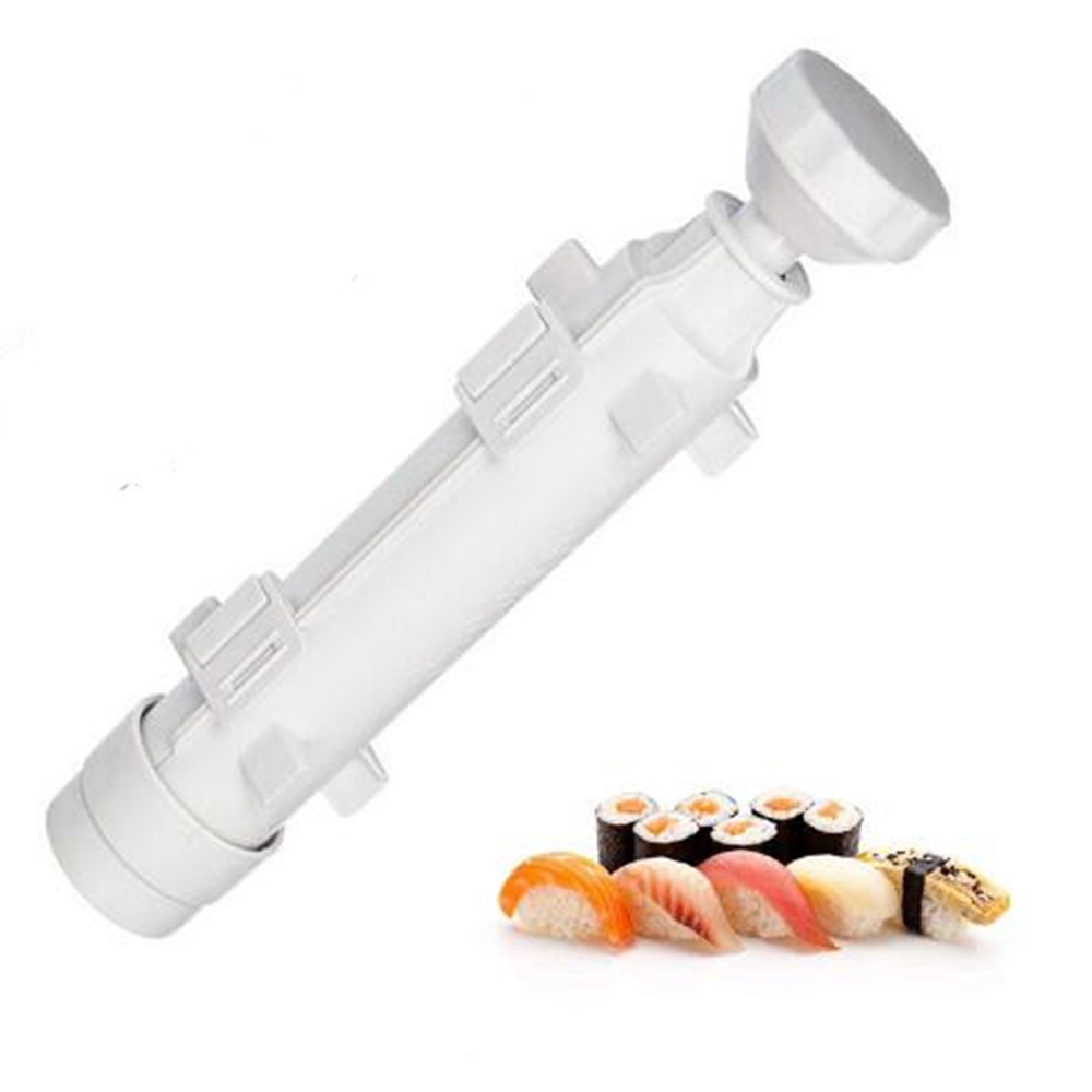 Sushi Tube Bazooka Rice Roller Plunger and Endcap Rolling Kit | Shopee ...