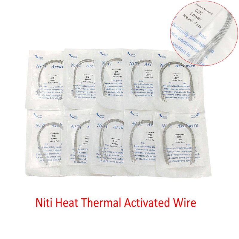 Dental Niti Heat Thermal Activated Round Arch Wires Natural Ovoid Form | Shopee Malaysia