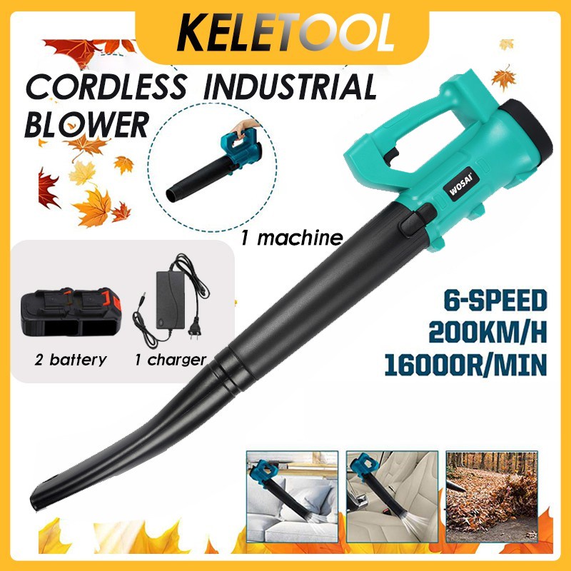 Tembak Mesin angin air Blower Rumput cordless portable blower Vacuum ...