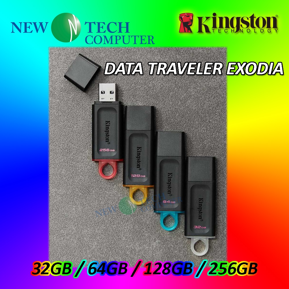 Kingston DataTraveler Exodia DTX USB 3.2 Flash Drive Thumb Drive Pendrive ( 256GB /128GB / 64GB ...