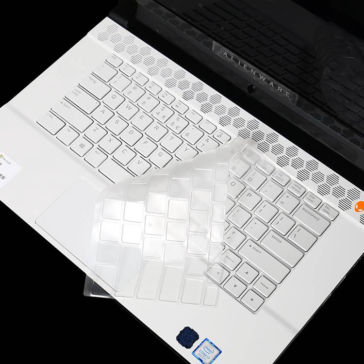 Laptop Clear Silicone Keyboard Cover protectors For 2019 Alienware M15 ...