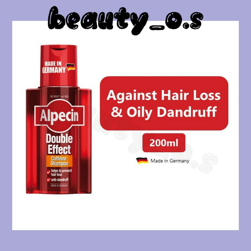 ALPECIN DOUBLE EFFECT CAFFEINE SHAMPOO 200ML | Shopee Malaysia