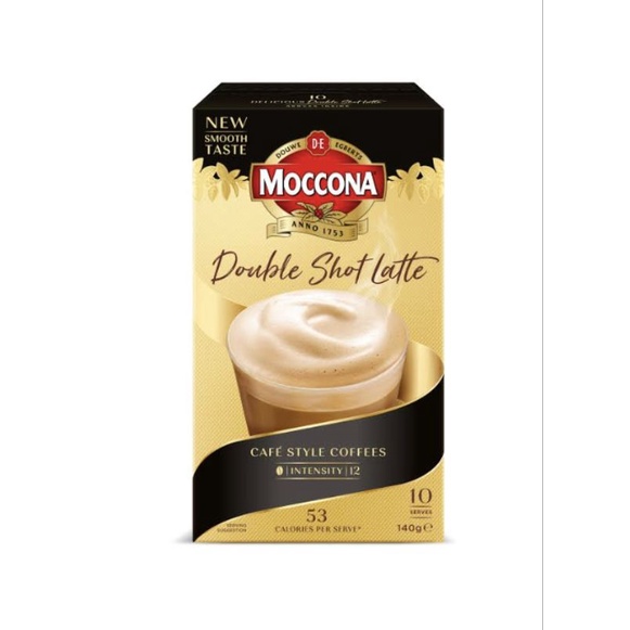 Moccona Double Shot Latte 10 Sachets | Shopee Malaysia