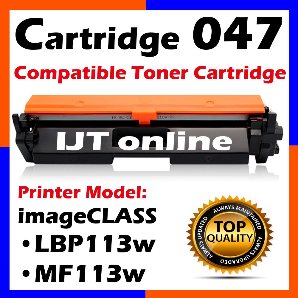 Compatible Canon 047 Cartridge CRG 047 imageClass LBP112 LBP113w i ...