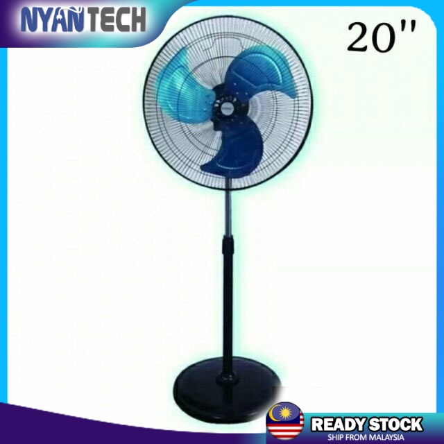 iSONIC 20" INDUSTRIAL STAND FAN IF-651 Kipas Berdiri Besi 20 Inch ...