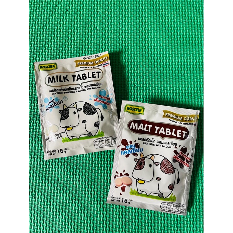 Thai Cow'S Milk Candy Roscela Milk Tablet 18G | Shopee Malaysia