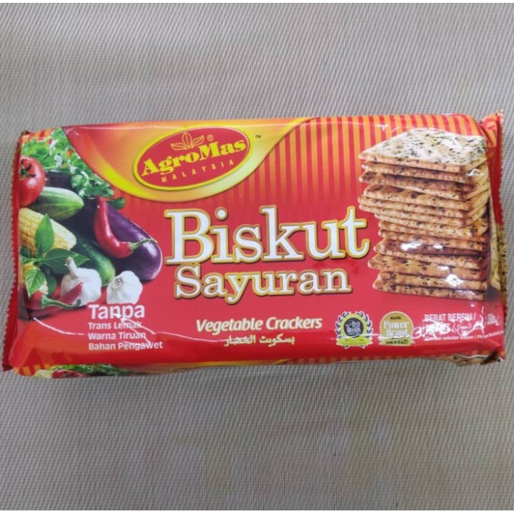 AGROMAS Biskut Gula / AGROMAS Biskut Sayuran (Agromas biskut Sayur ...