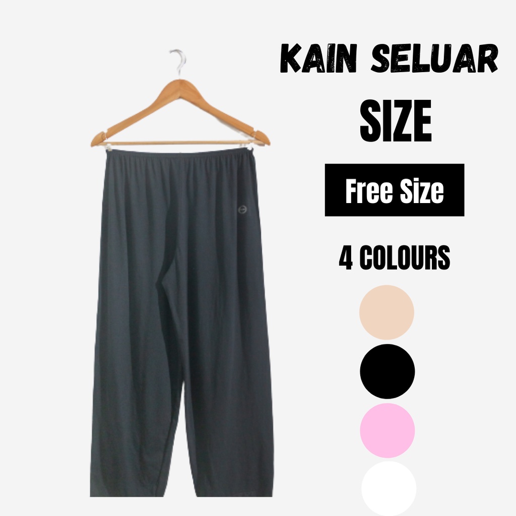 ZUJISU Kain Dalam Seluar Jenis Seluar Women Cotton Inner Pants Long ...