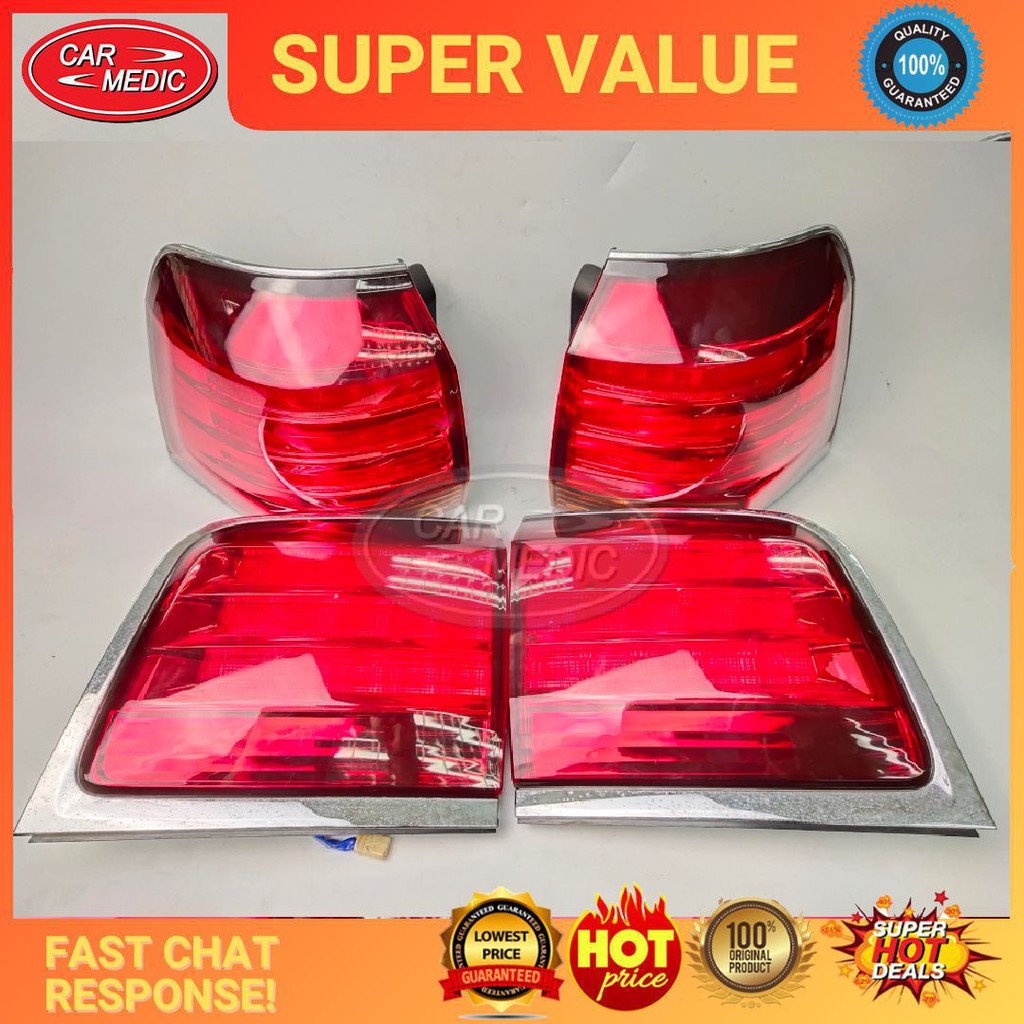 Original Lexus LX570 Rear / Tail Lamps Lights Set (Used) | Shopee Malaysia