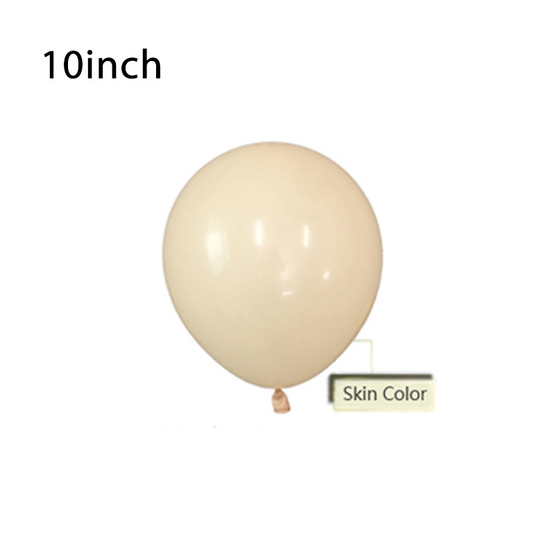 Retro Bean Apricot Latex Balloon Metallic Gold Ballons Kids Birthday ...