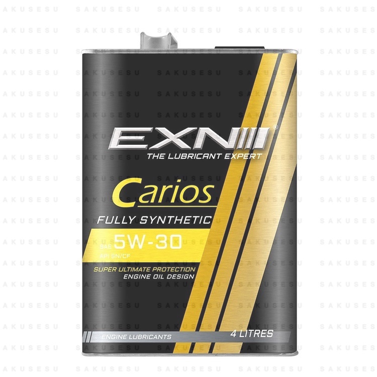 EXN Carios SAE 5W30 - PAO & Turbotech Plus Fully Synthetic Engine Oil ...