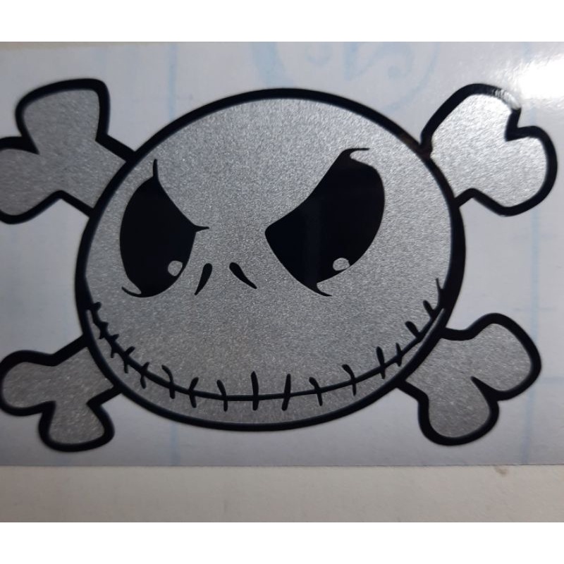 Sticker jack skellington / cutting sticker reflective | Shopee Malaysia