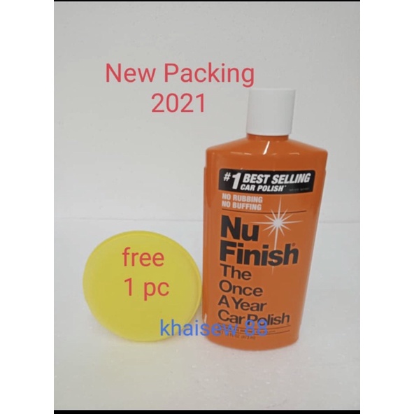 Nu Finish Car Polish -473ml ( Made in USA) | Shopee Malaysia