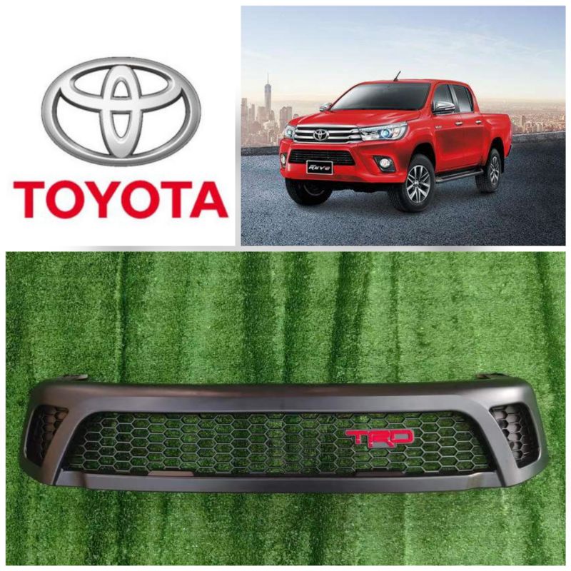 Toyota Hilux Revo 2015-2018 front grill grille with TRD logo | Shopee Malaysia
