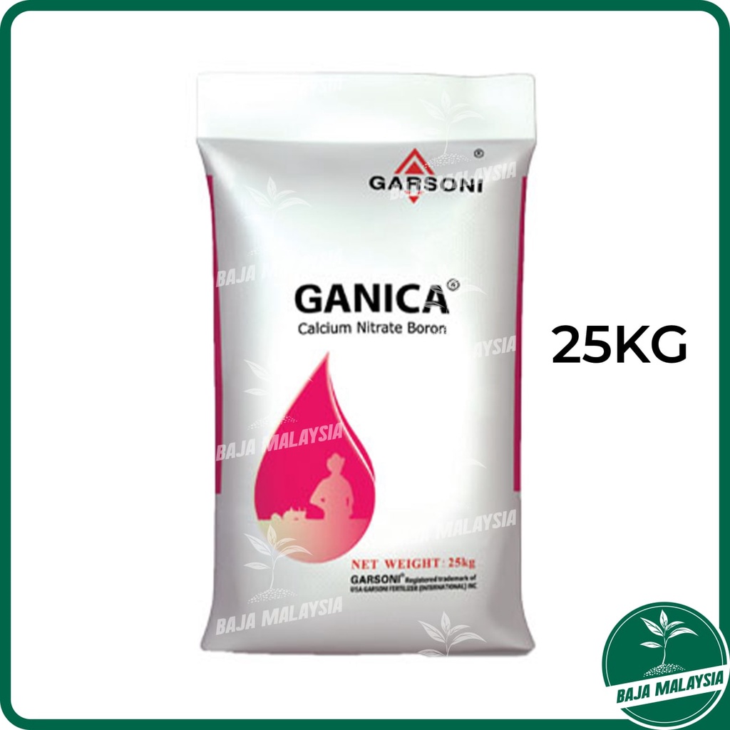GARSONI Ganica Calcium Nitrate Boron 25KG Urea Fertilizer (Same As ...