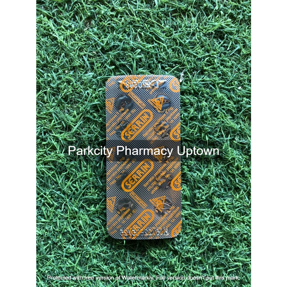 Serratiopeptidase (Serrin) 5mg 1 Strip 10s | Shopee Malaysia
