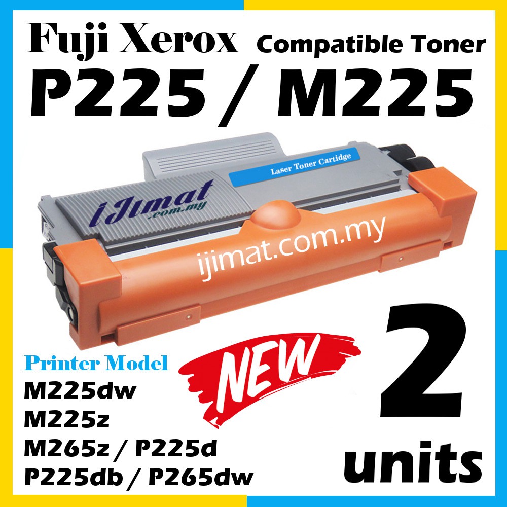 2x Fuji Xerox CT351055 Drum P225 P225d P225db P265dw M225 M225dw M225z ...