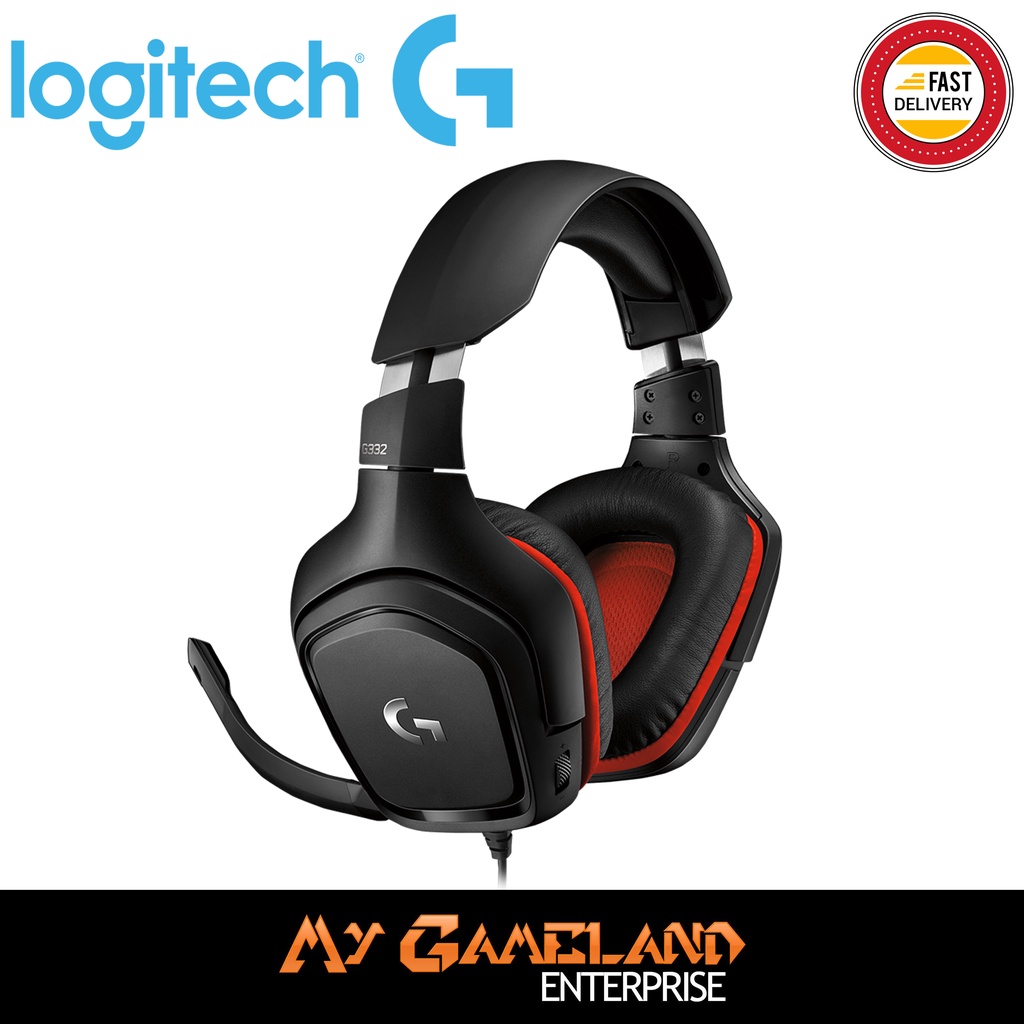 Logitech G331 Wired Gaming Stereo Headset(Compatible PC, PlayStation ...
