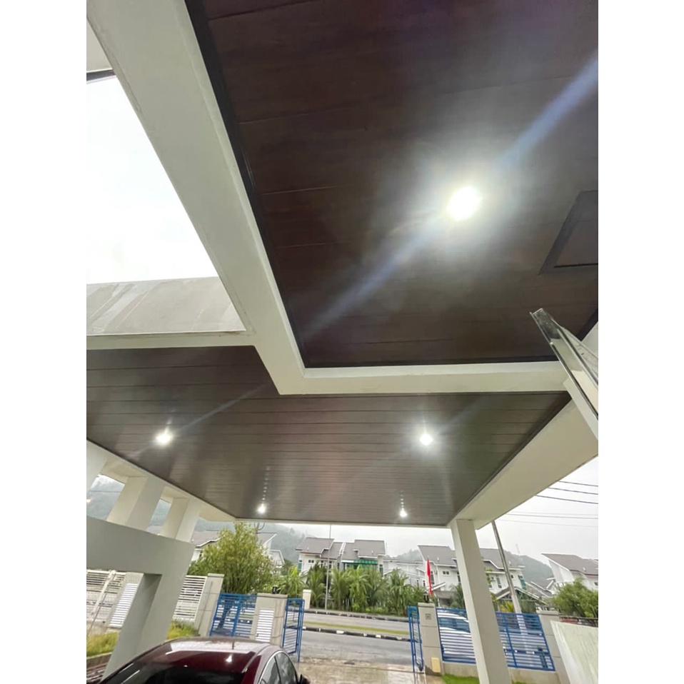 6FT PVC Ceiling Wall Panel Home Ceiling/Wall Waterproof 30cm x 8mm (Ready Stock) Support Max to ...