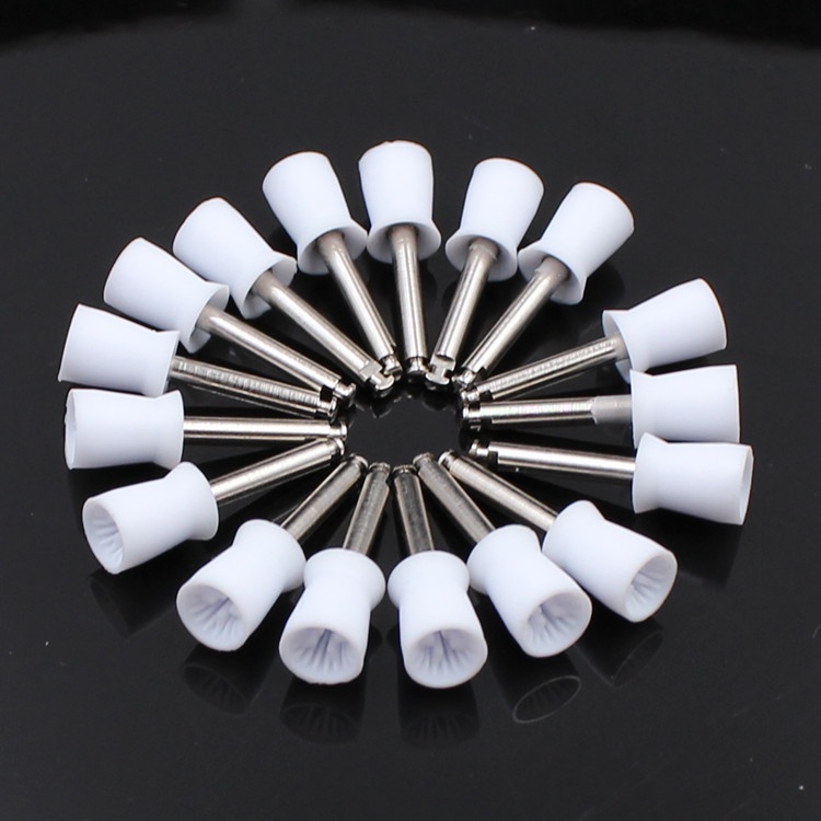100Pcs Dental Polishing Cup For Low Speed Handpiece Latch Type Rubber ...