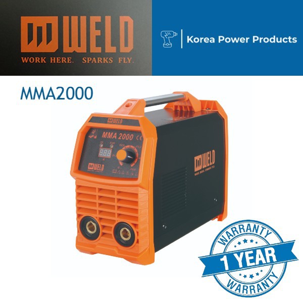 WELD MMA2000 INVERTER WELDING MACHINE i-Weld iWeld MMA 2000 | Shopee ...