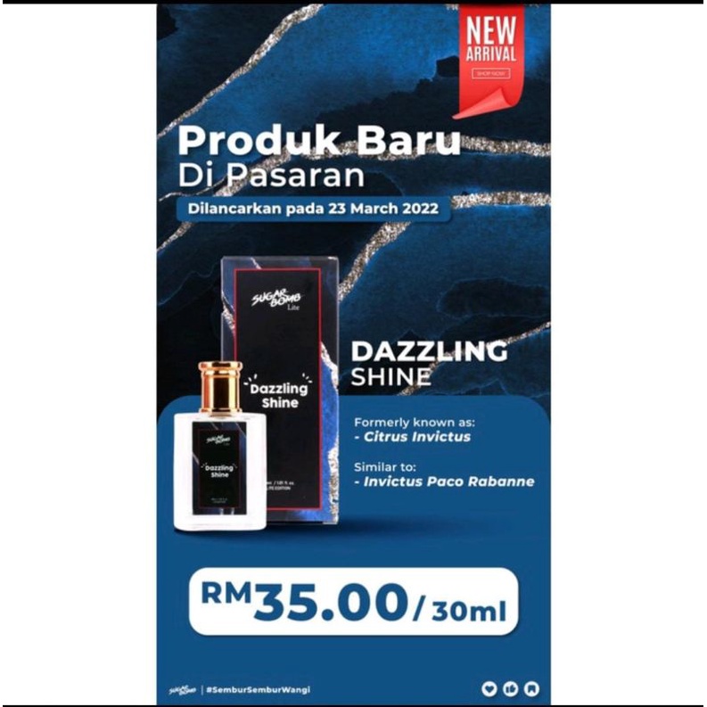 Lite Dazzling Shine (Citrus Invictus) | Shopee Malaysia