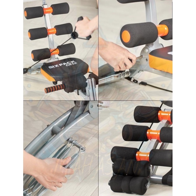 ALAT SENAMAN PERUT,ALAT SENAMAN DALAM RUMAH 6 packs Abs Bench Home Gym ...