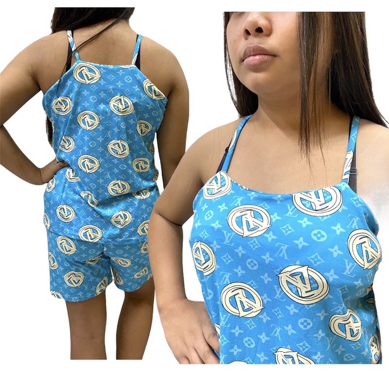 Tiranti Terno Short Pambahay Free size up to XL comfy soft Fabric ...