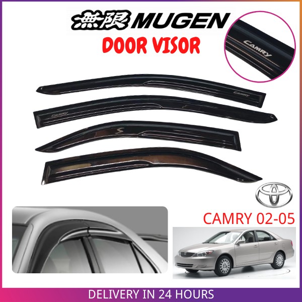 TOYOTA CAMRY 2002 2003 2004 2005 (XV30) High Quality Mugen Door Visor ...