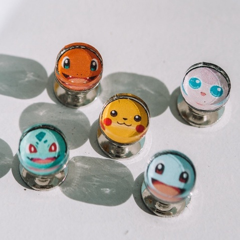 Handmade Butang Baju Melayu - Budak Ros Marvel, Sesame Street Cartoon ...