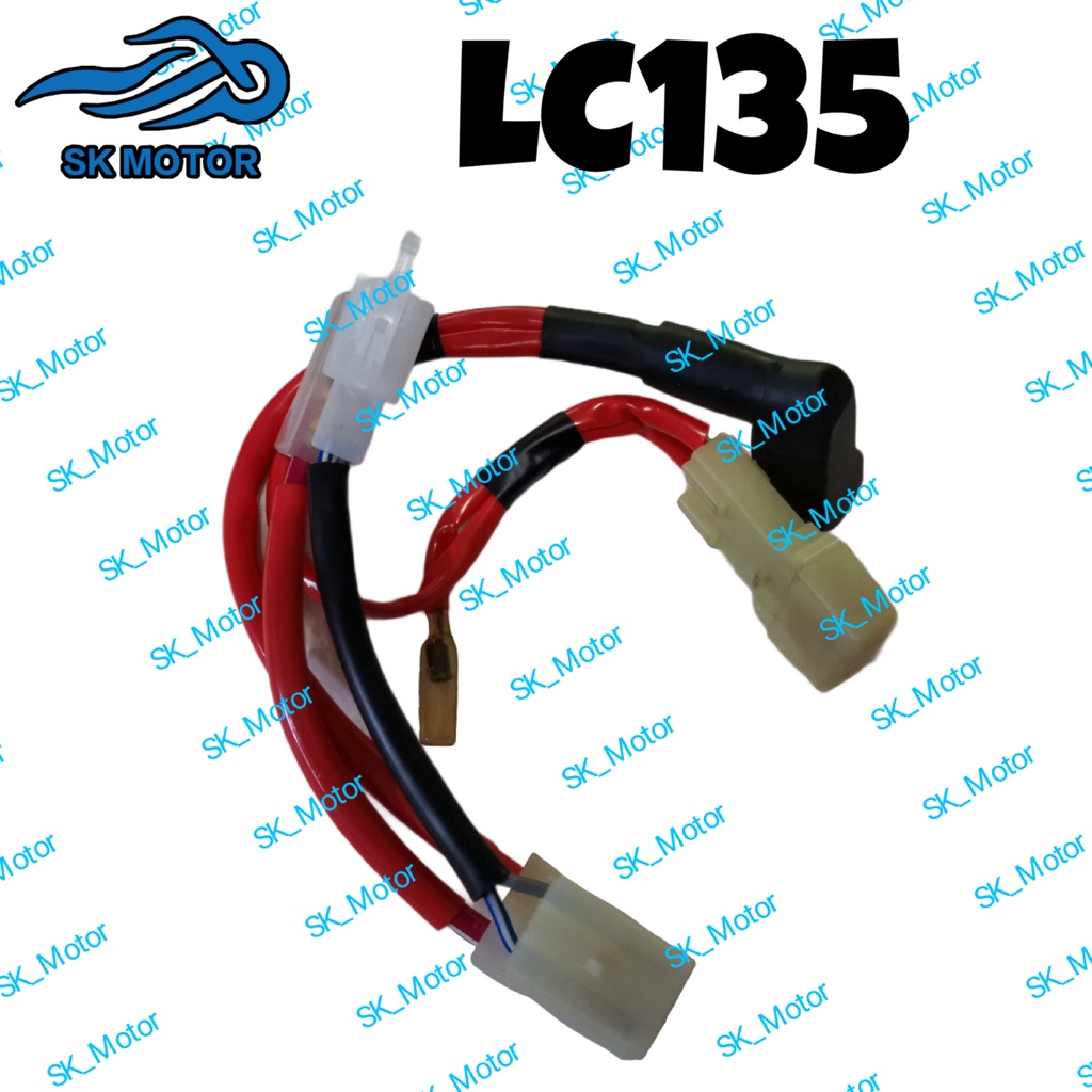 Yamaha LC135 LC New Old Battery Wire Socket / Wayar Bateri Wiring ...