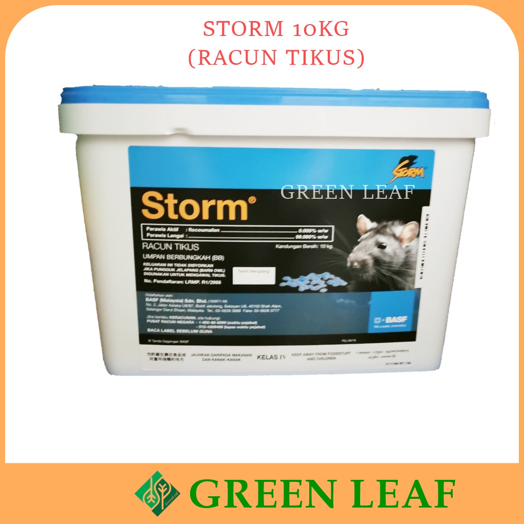 Storm BASF 10KG Racun Tikus Rodenticides | Shopee Malaysia