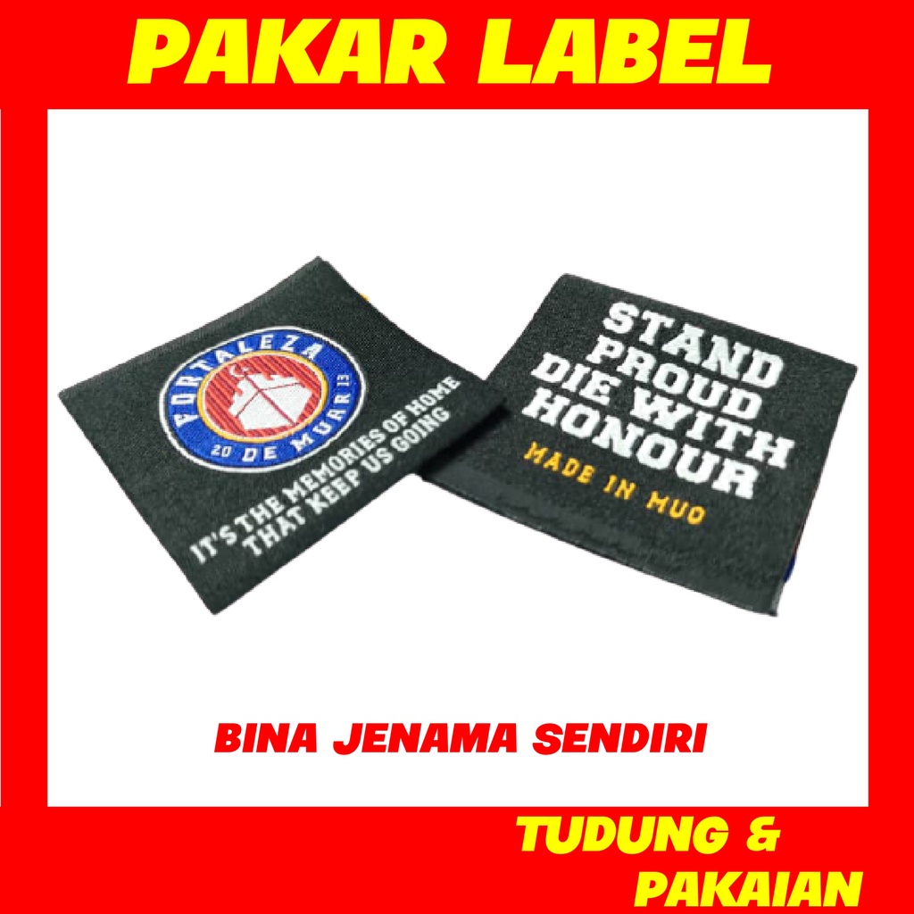 LABEL TUDUNG / LABEL SULAM | Shopee Malaysia