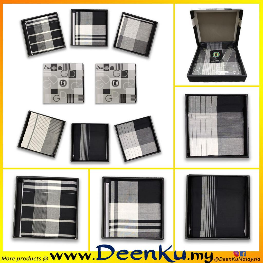 KAIN PELIKAT GAJAH DUDUK HITAM PUTIH PACKAGING ASLI - SARUNG PELIKAT ...