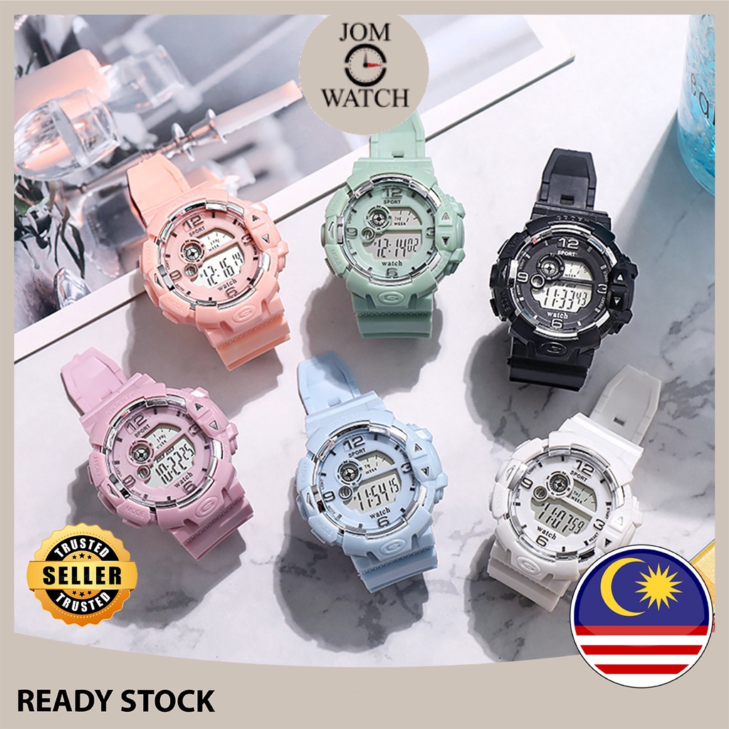 [JOM PROMOSI PANAS] AOSUN BABY FASHION Digital Sports Men Women Watch ...