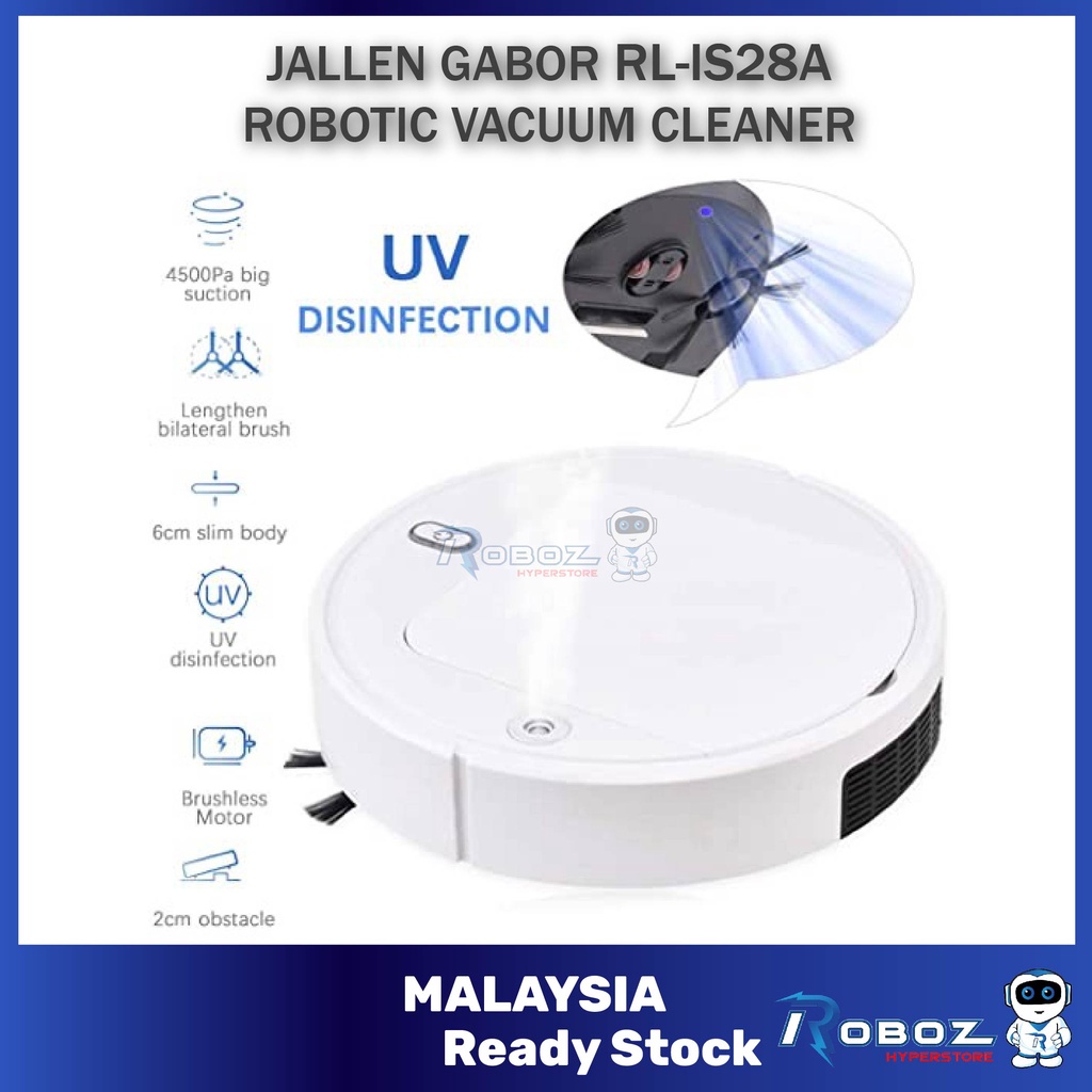 Jallen Gabor Robotic Vacuum Cleaner RL-IS28A | Shopee Malaysia