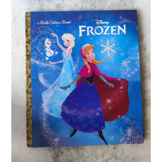 🔥Book Clearance MINOR DENT🔥Little Golden Book Frozen Story Princess ...