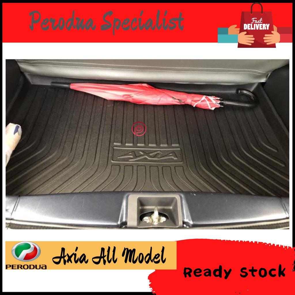Perodua Axia 2014-2022 Model Rear Cargo Tray/Boot Tray | Shopee Malaysia