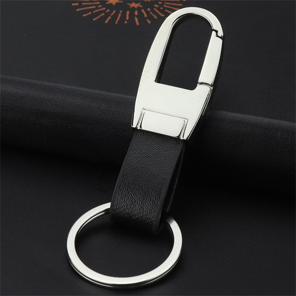 Fashion PU Leather key Chain Metal Waist Hanging Key PU Leather Men's ...