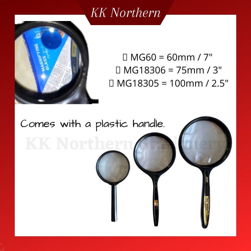 Astar Magnifying Glass / Magnifier / Kanta Pembesar /放大镜 /60/75/100mm ...