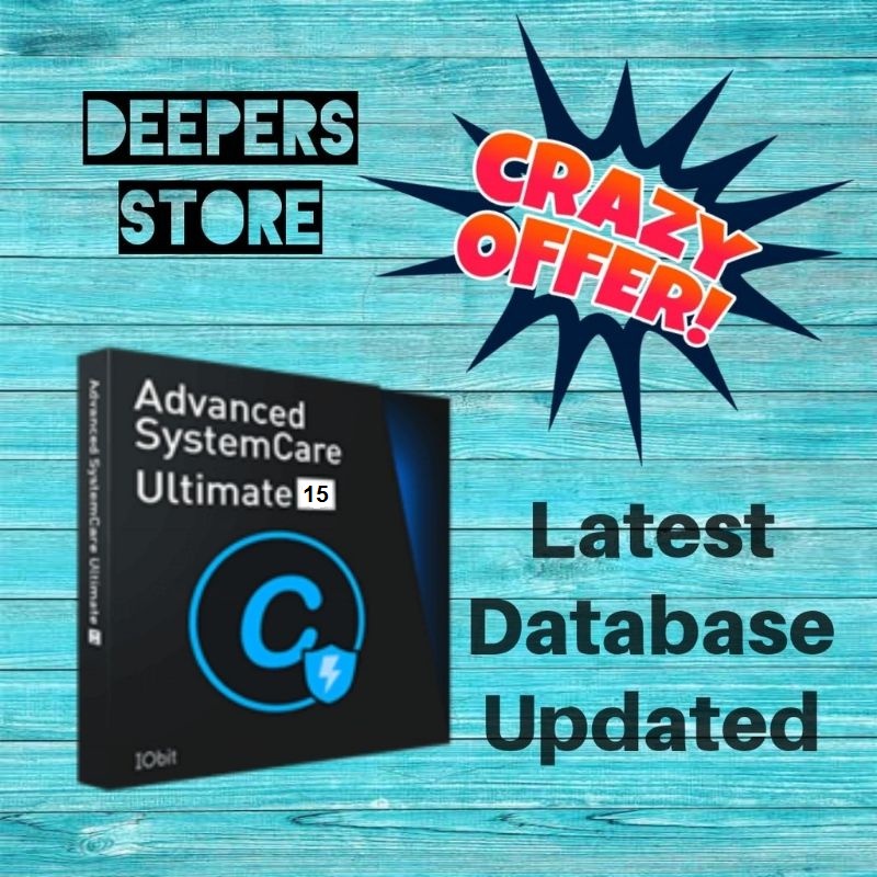 IOBit Advance SystemCare Ultimate v15 (latest) | Shopee Malaysia