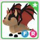 ROBLOX Adopt Me Bat Dragon (FLY RIDE) | Shopee Malaysia